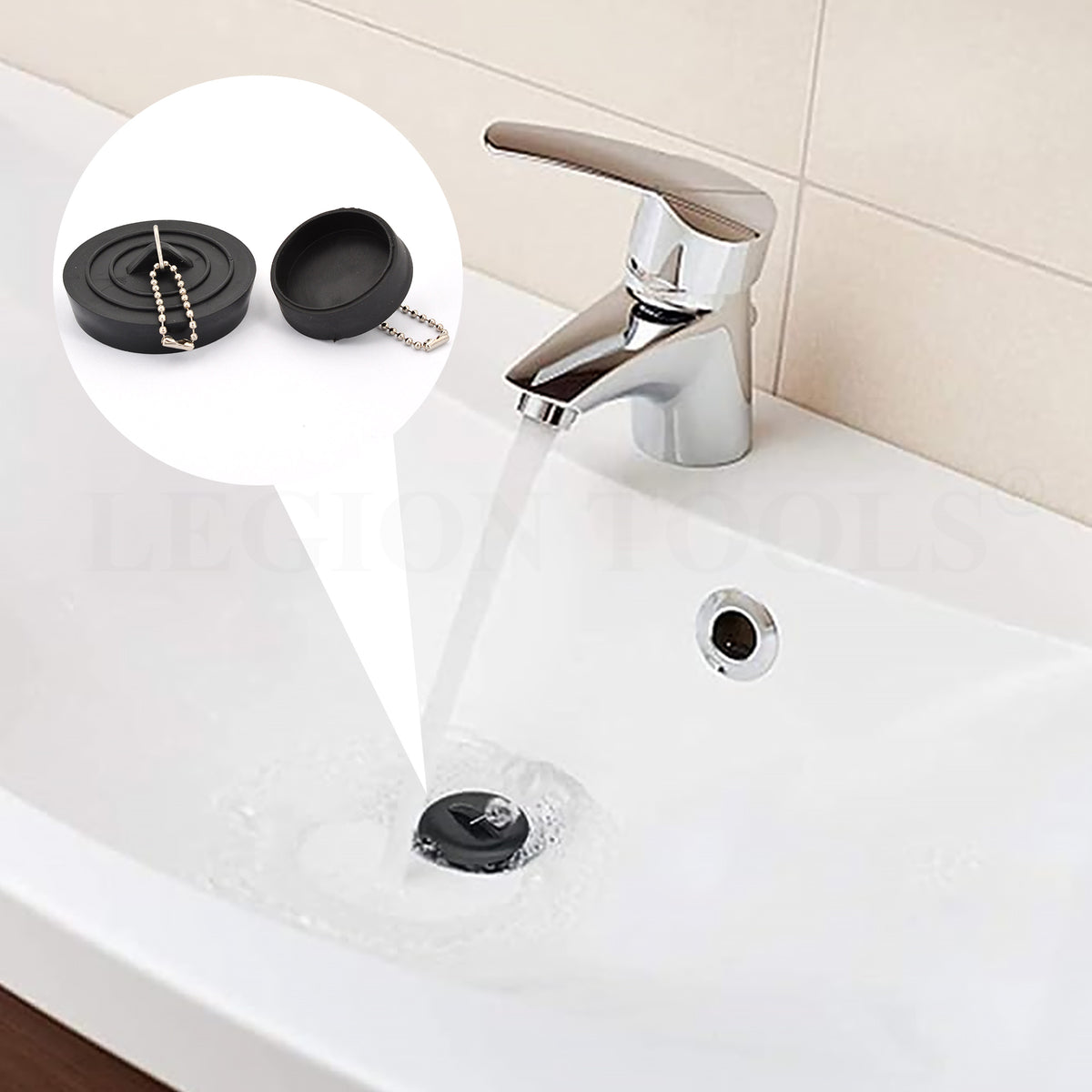 Rubber Basin Plug – Legion Warehouse