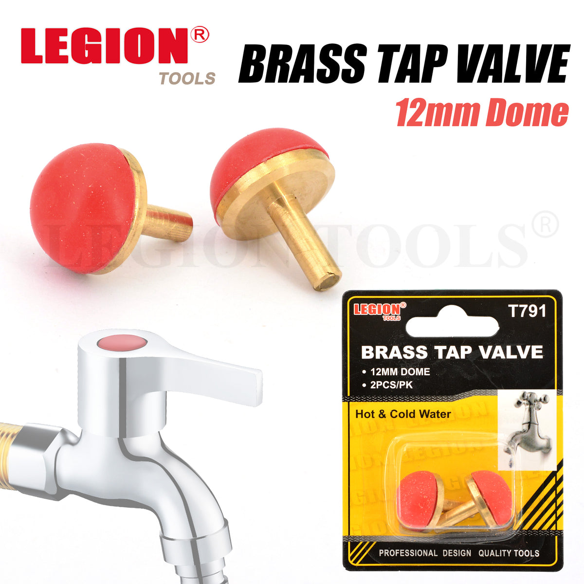 Brass Tap Valves 12MM – Legion Warehouse