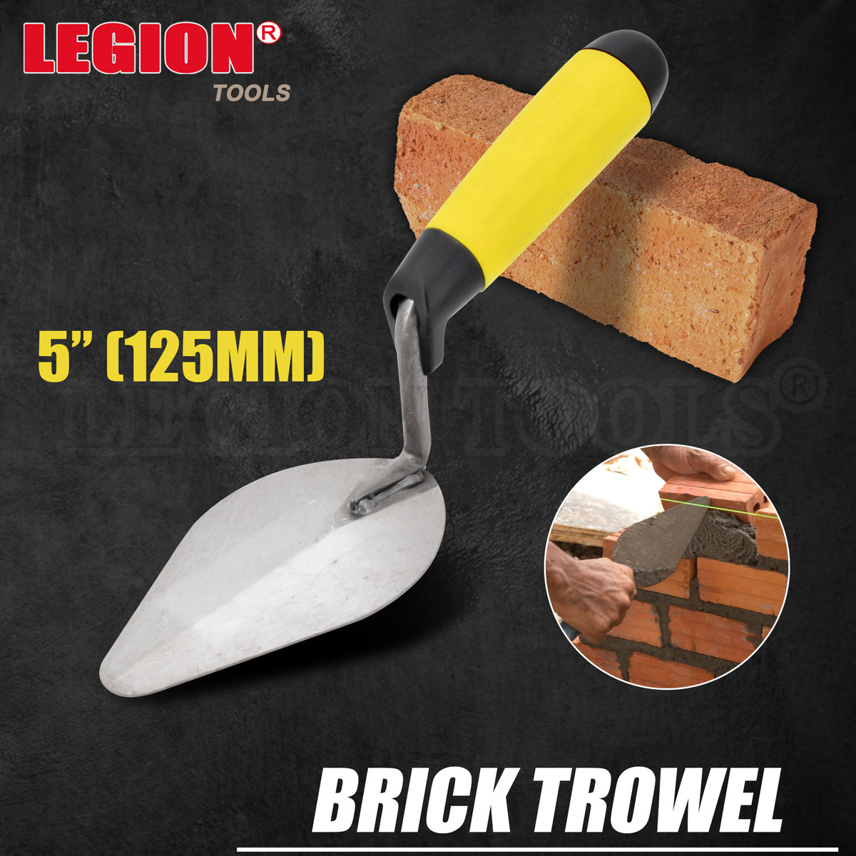 BRICK TROWEL LAYING 5 iNCH – Legion Warehouse