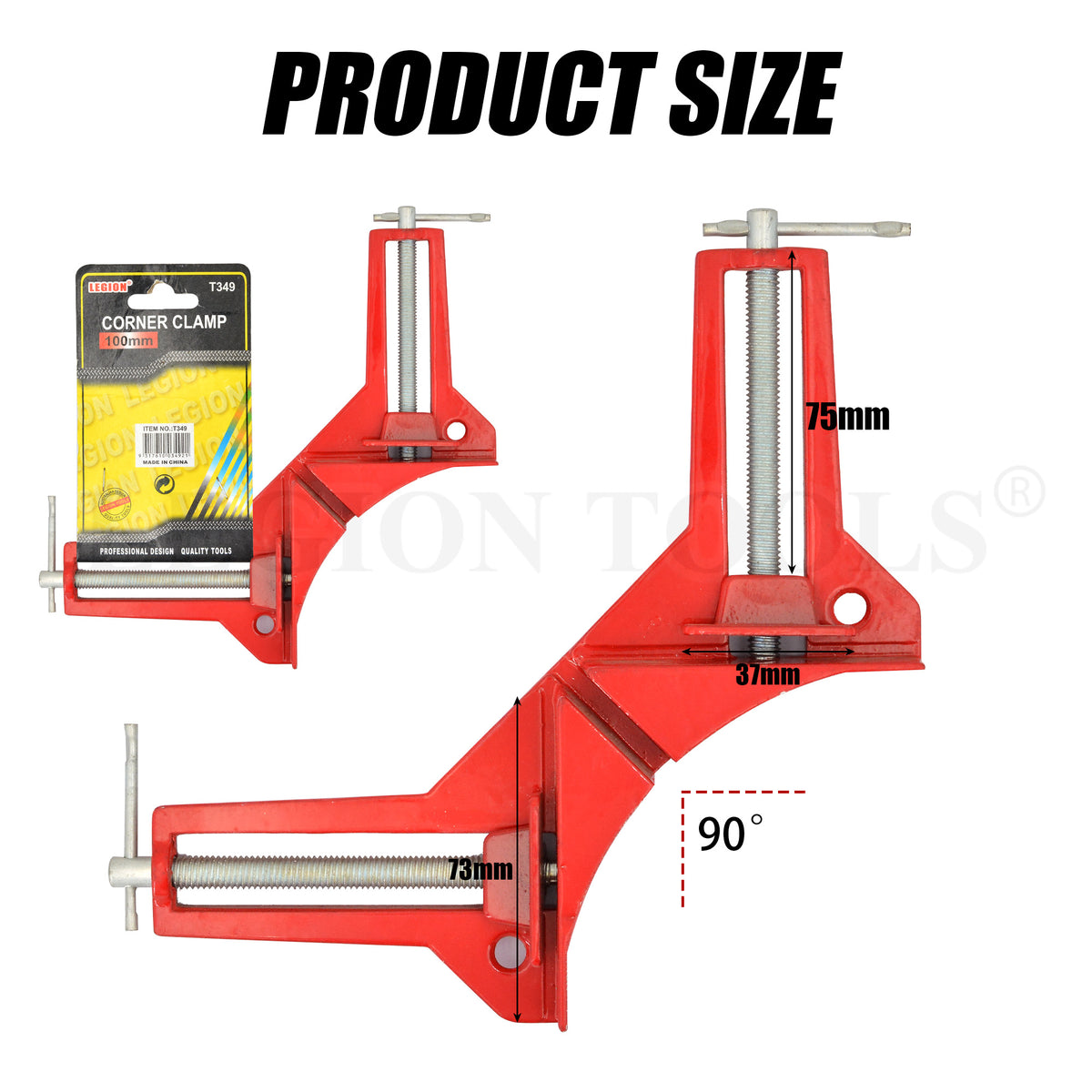 Corner Clamp 90 Degree Right Angle Miter Holder – Legion Warehouse