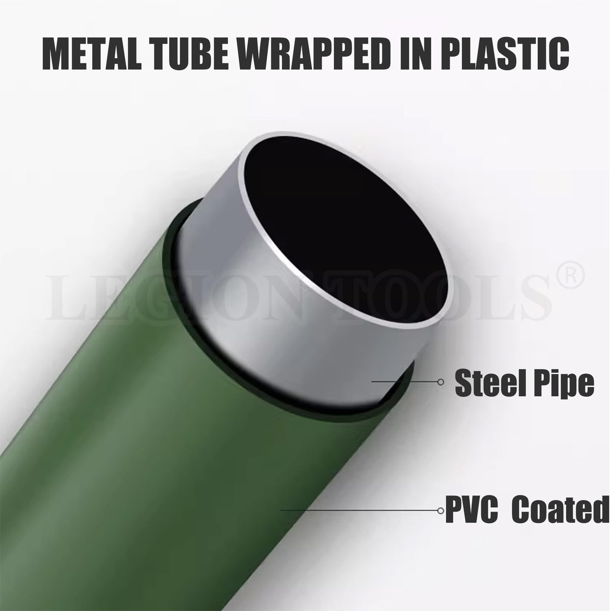 Garden Stakes 11 mm X 120 cm Plastic Coated Steel Pipes – Legion Warehouse