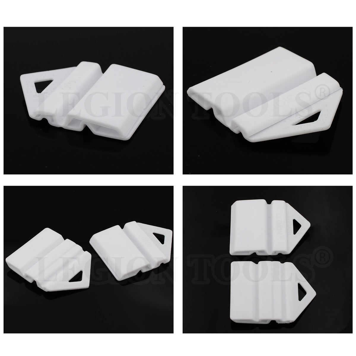 White Plate Clips 4PCS – Legion Warehouse
