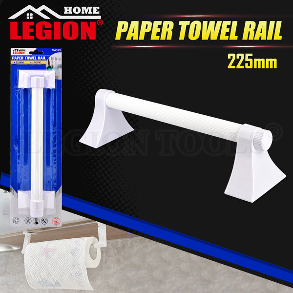 Toilet Paper Roll Holder Rack Rail Tissue Storage Paper Towel Rail Wall ...