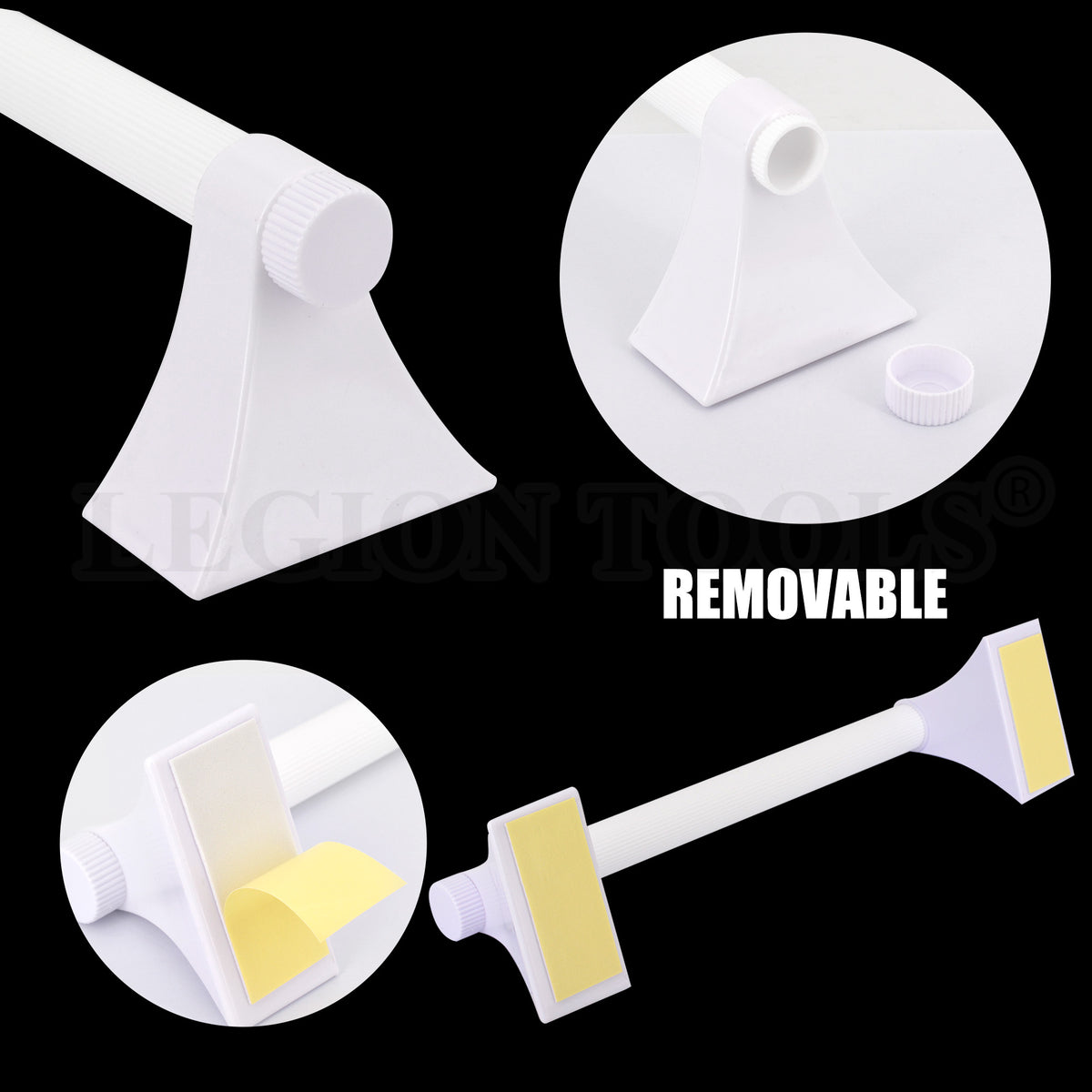 Toilet Paper Roll Holder Rack Rail Tissue Storage Paper Towel Rail Wall ...