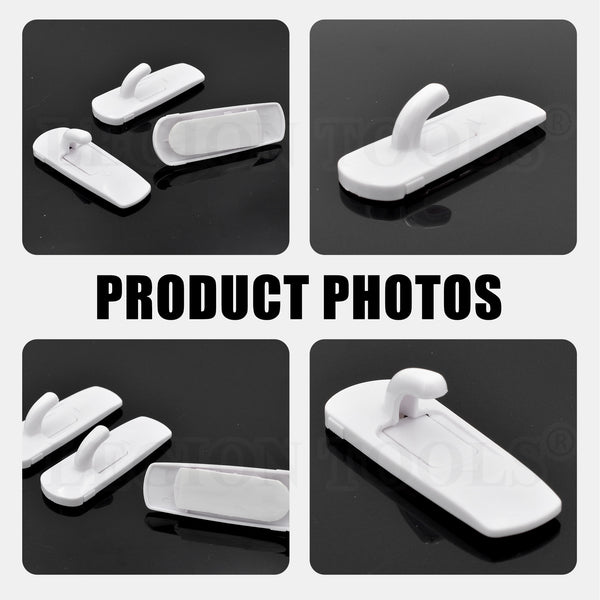 White Removable Hooks Self Adhesive – Legion Warehouse