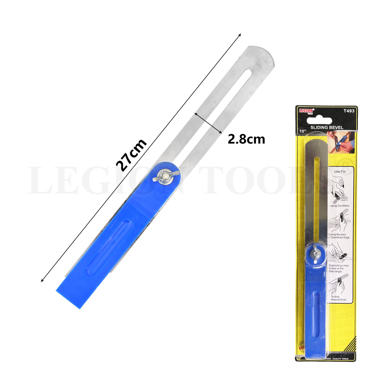 10" Sliding Bevel square Carpenter Adjust Gauge Angle Finder – Legion ...