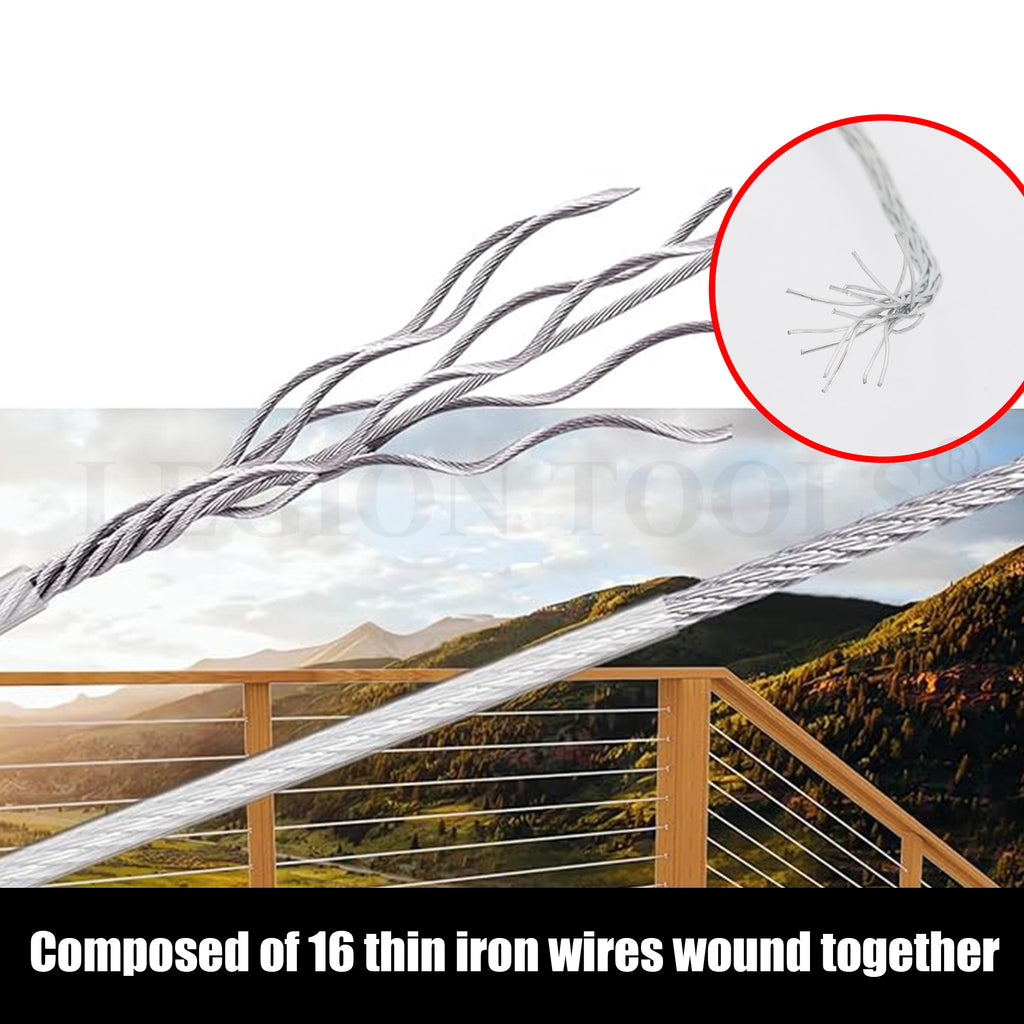 Picture Hanging Wire Steel Braided Wire – Legion Warehouse