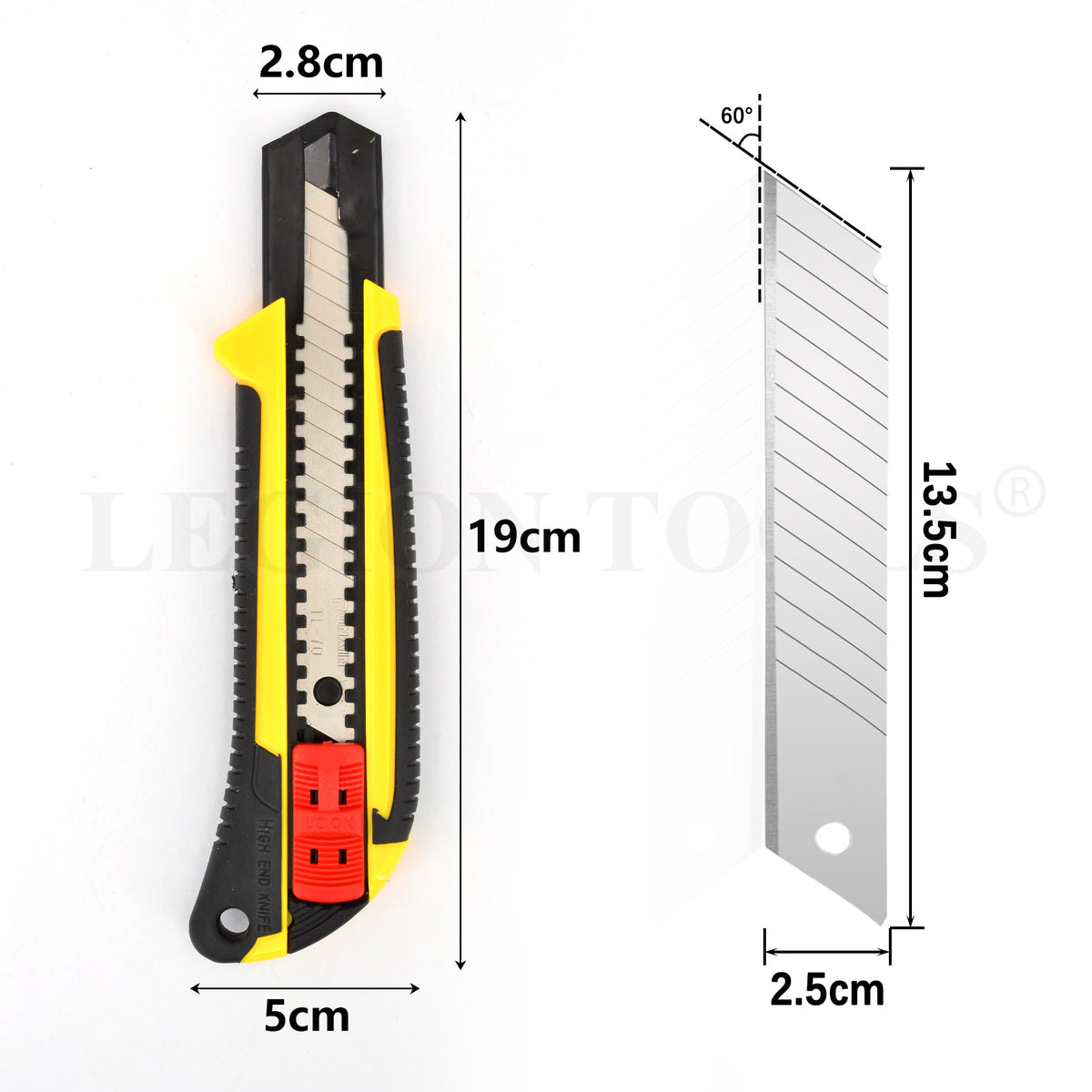 25mm Utility Knife Snap Off Knife – Legion Warehouse