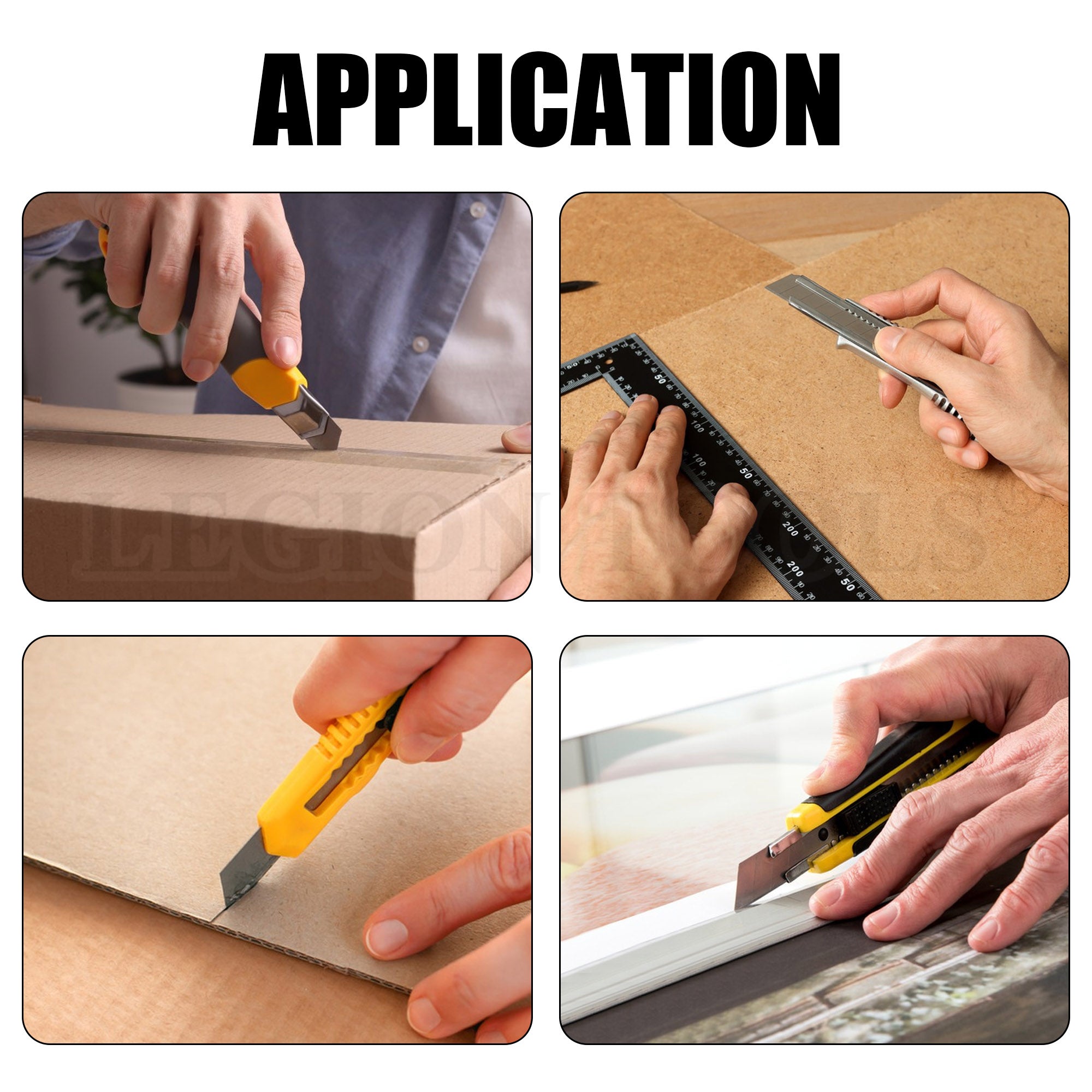 25mm Utility Knife Snap Off Knife – Legion Warehouse