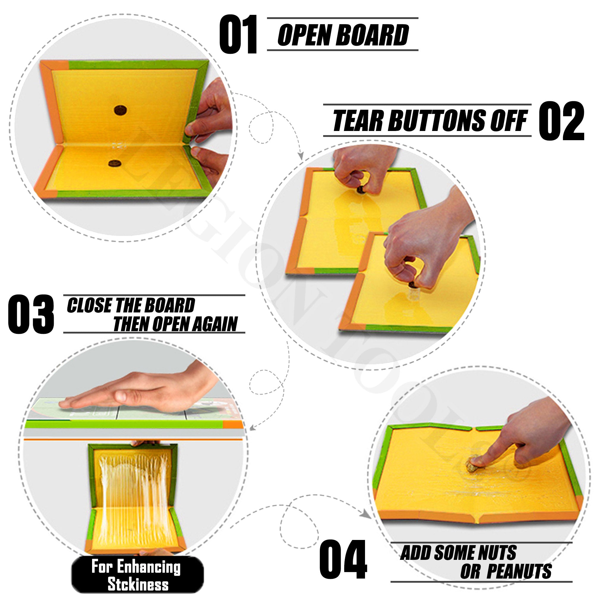 Mouse & Rat Glue Board Trap – Legion Warehouse