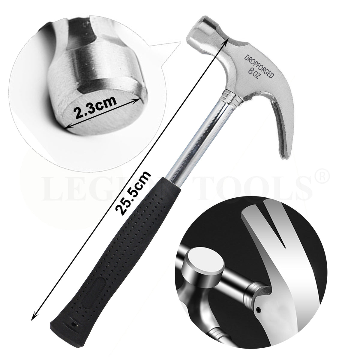 Steel Claw Hammer 8oz 250g – Legion Warehouse