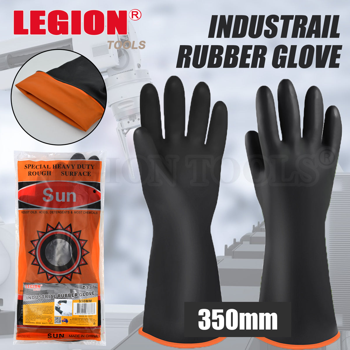 Long Latex Glove Rubber Glove – Legion Warehouse