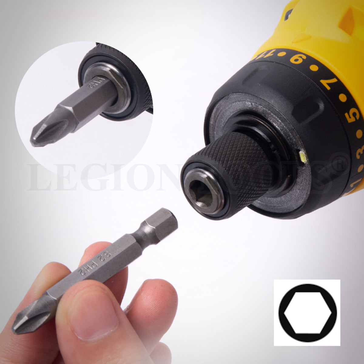Impact Screwdriver Bit Phillips Head 50mm – Legion Warehouse