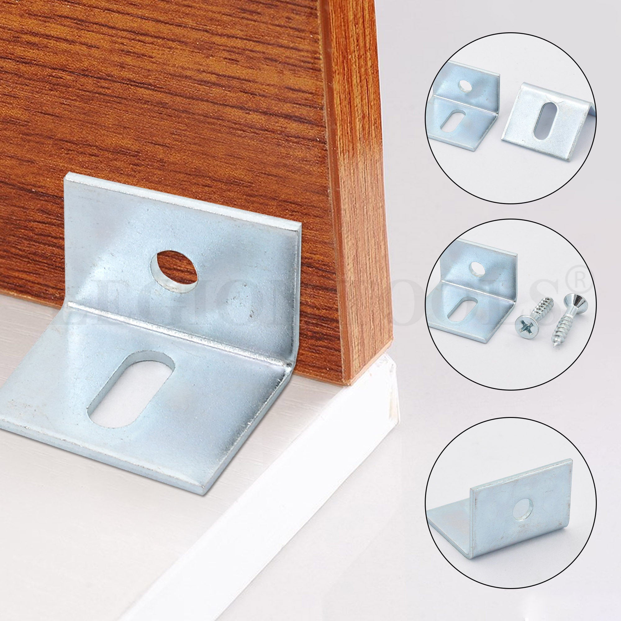 Zinc Plated Angle Brackets – Legion Warehouse