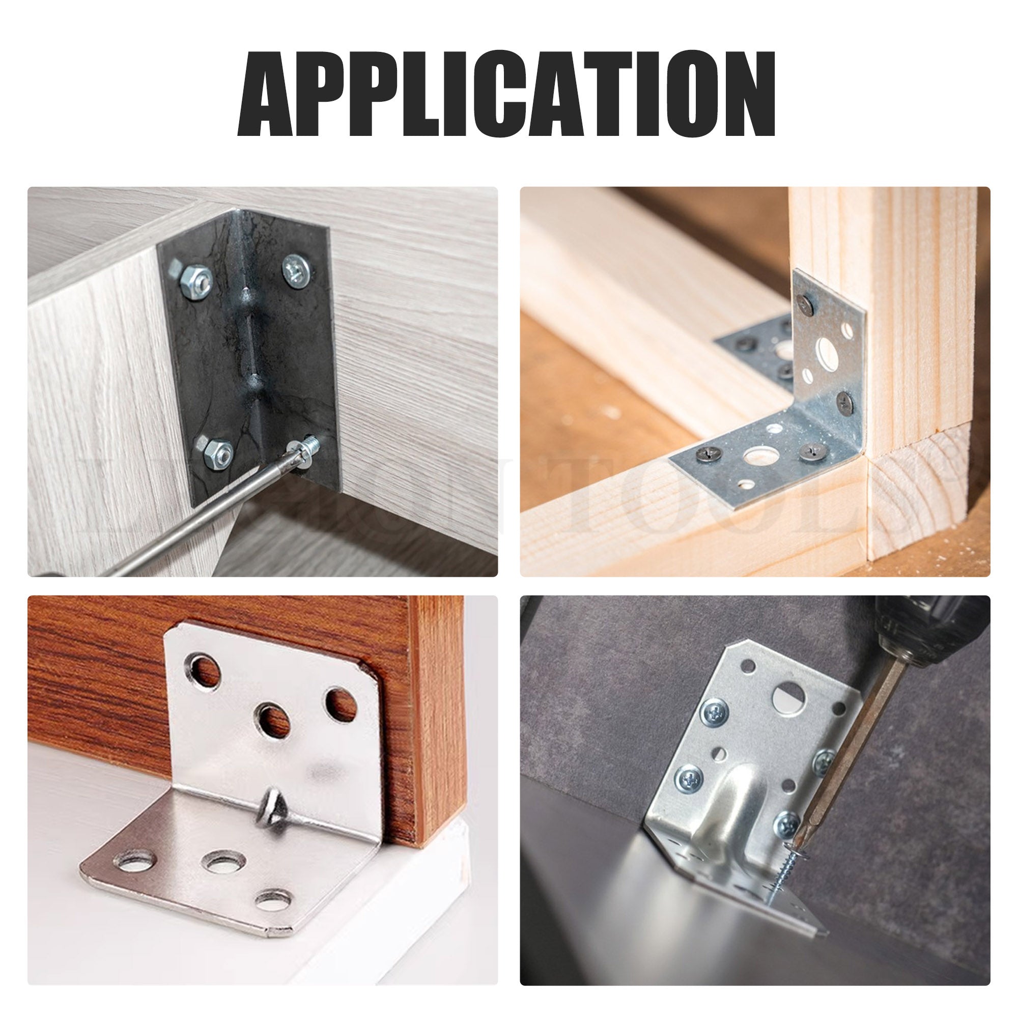 Zinc Plated Angle Brackets – Legion Warehouse