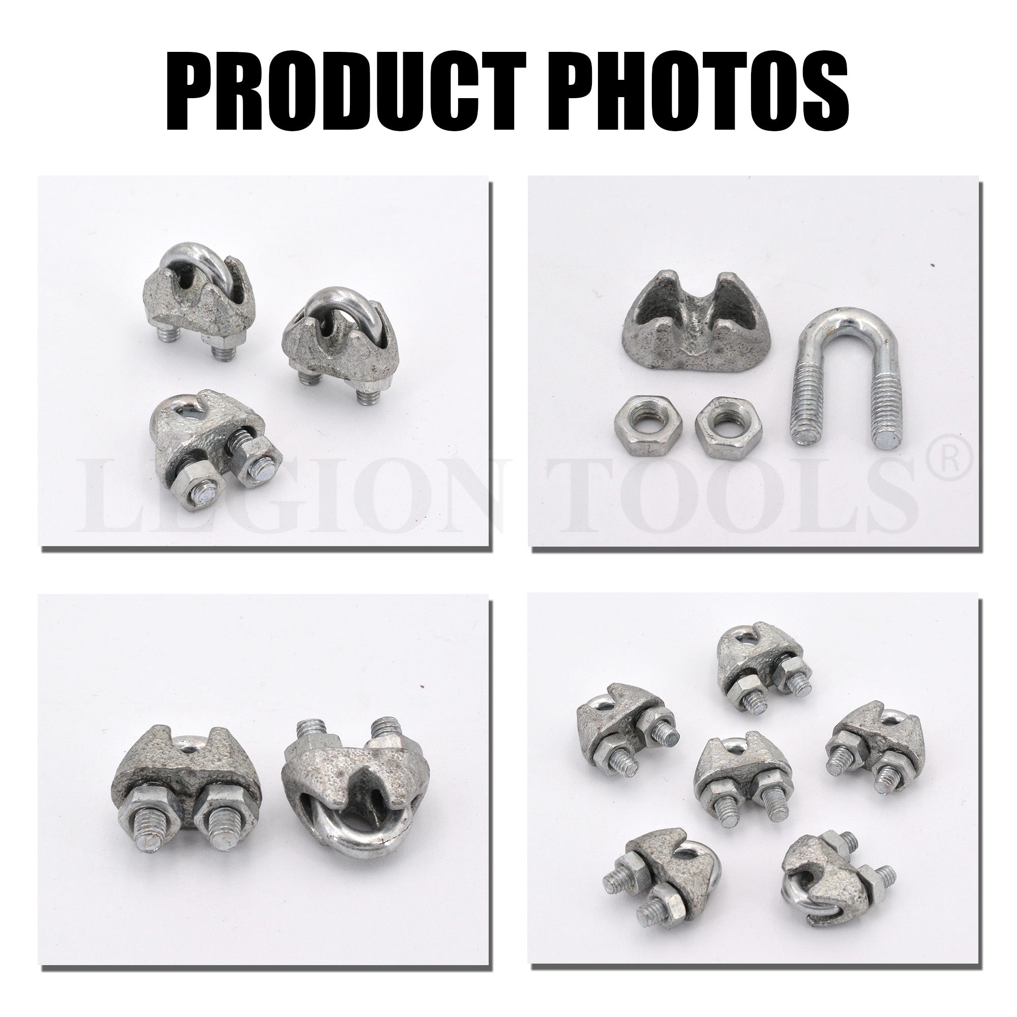 Steel Wire Rope Clip – Legion Warehouse