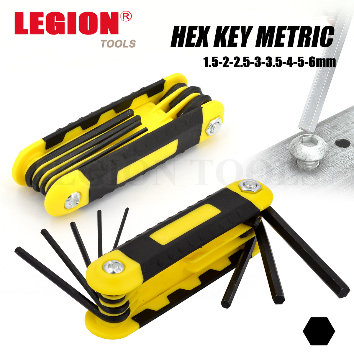 Folding Hex Key Set – Legion Warehouse
