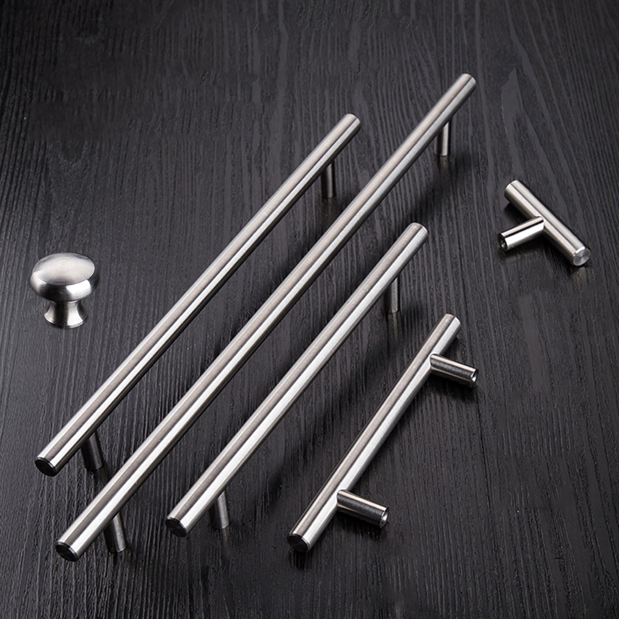 Brushed Stainless Steel Handles – Legion Warehouse