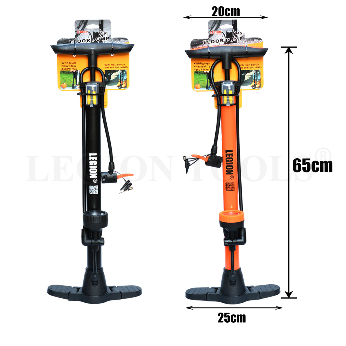 Floor Air Pump High Pressure Ball Pumps Bicycle Pumps – Legion Warehouse