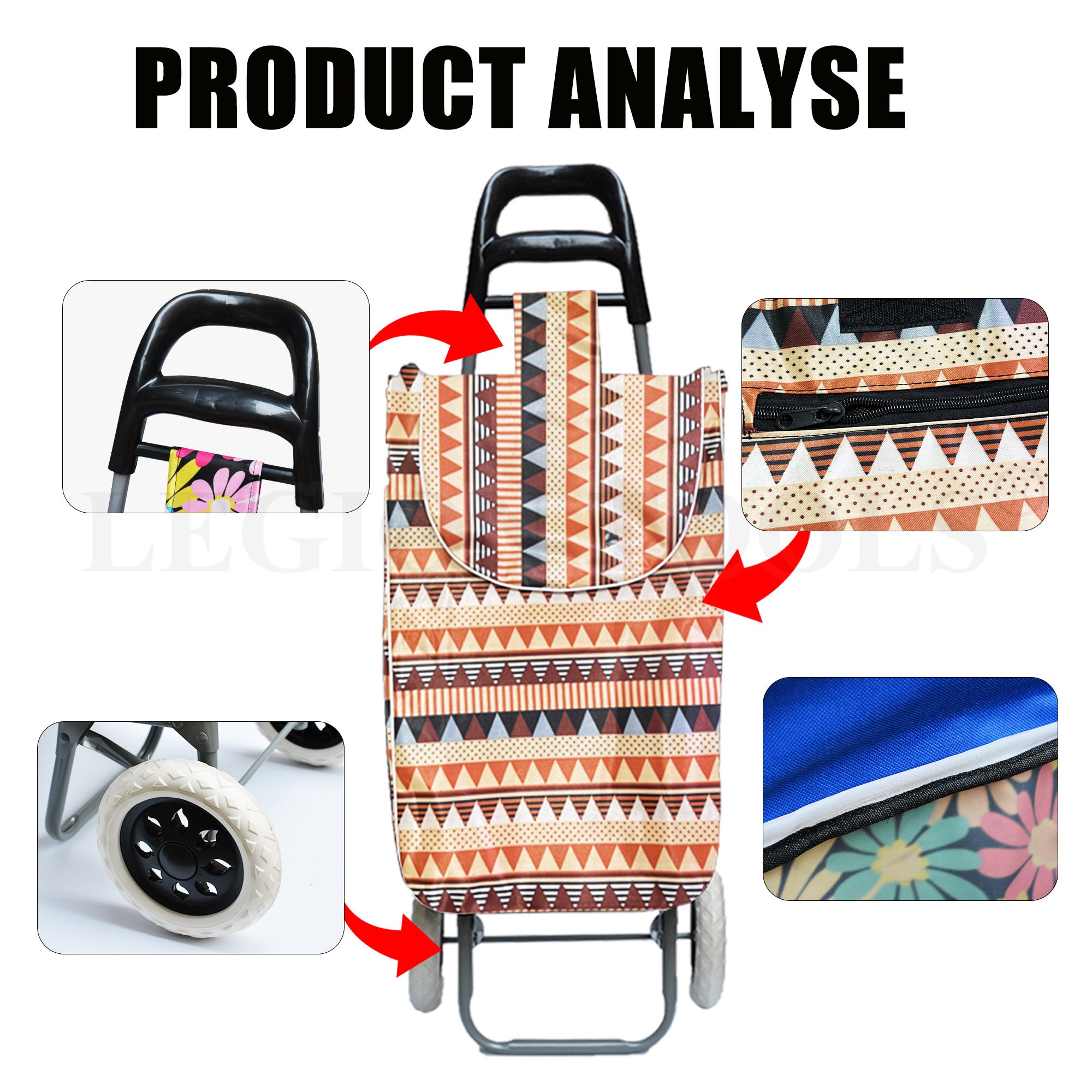 Shopping Trolley Cart – Legion Warehouse