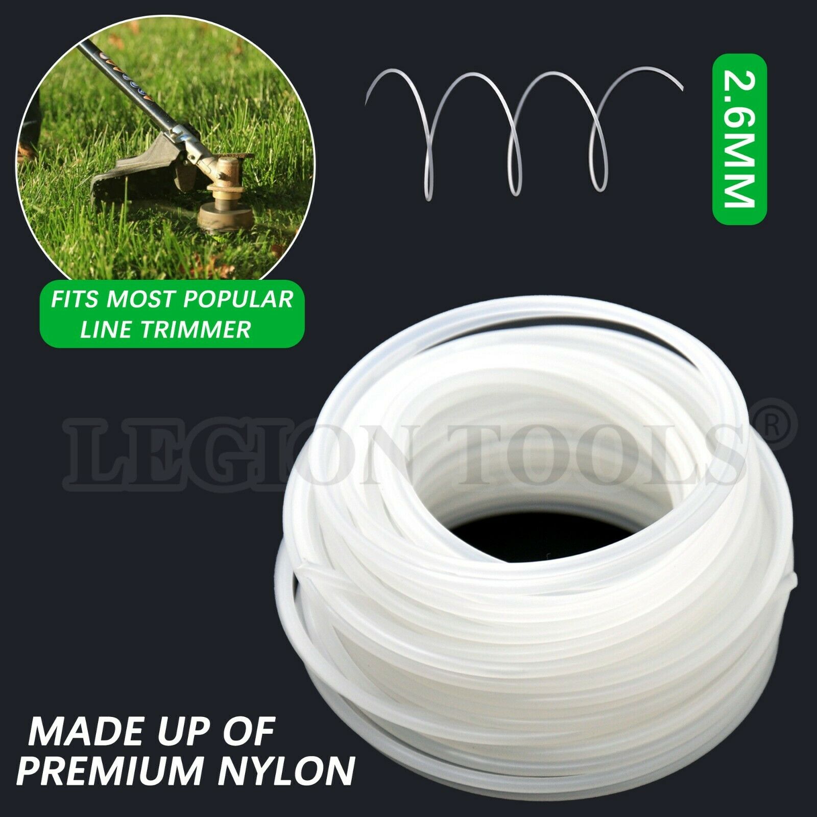 Trimmer Line 2.6MM x 12M – Legion Warehouse