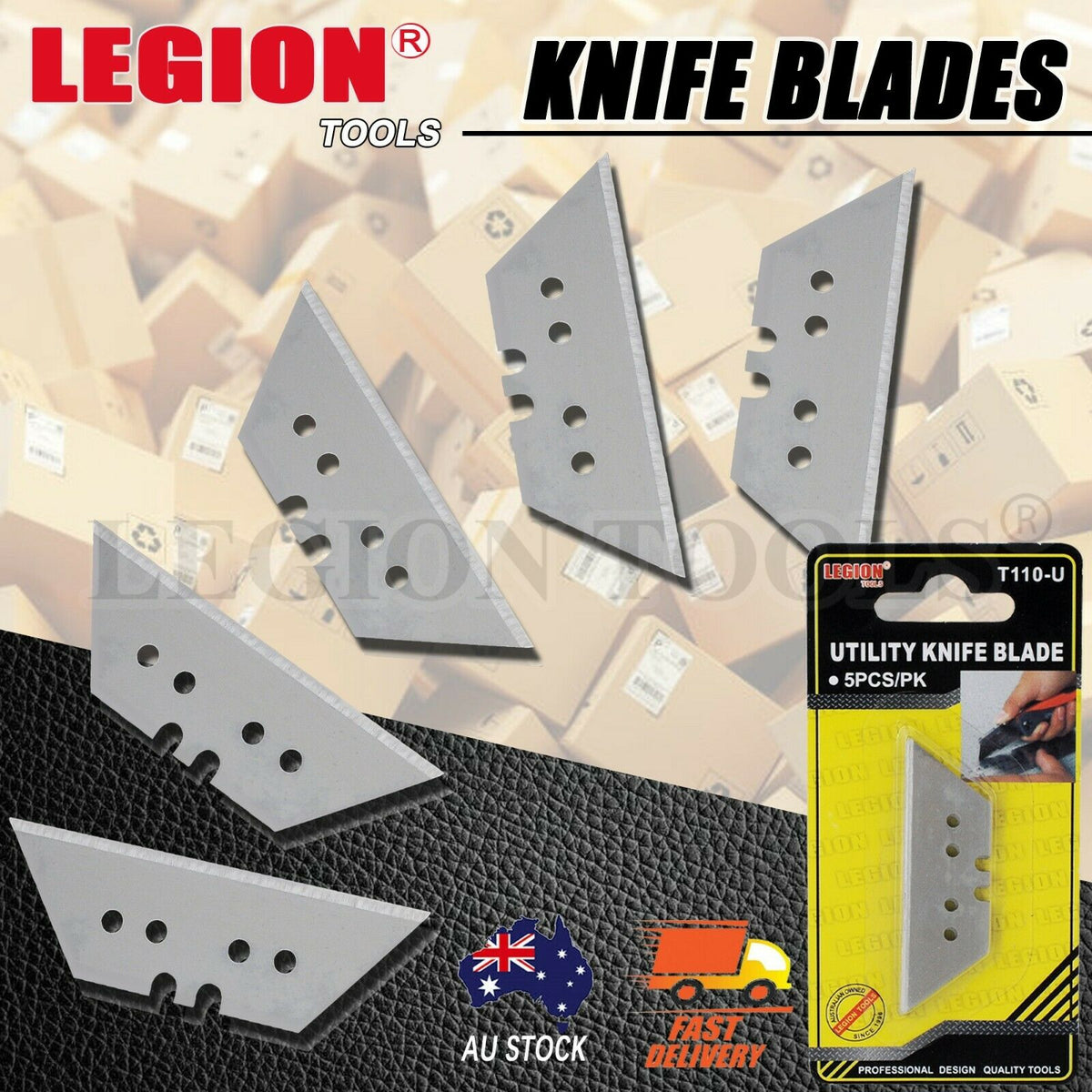Utility Knife Blades 5PCS – Legion Warehouse