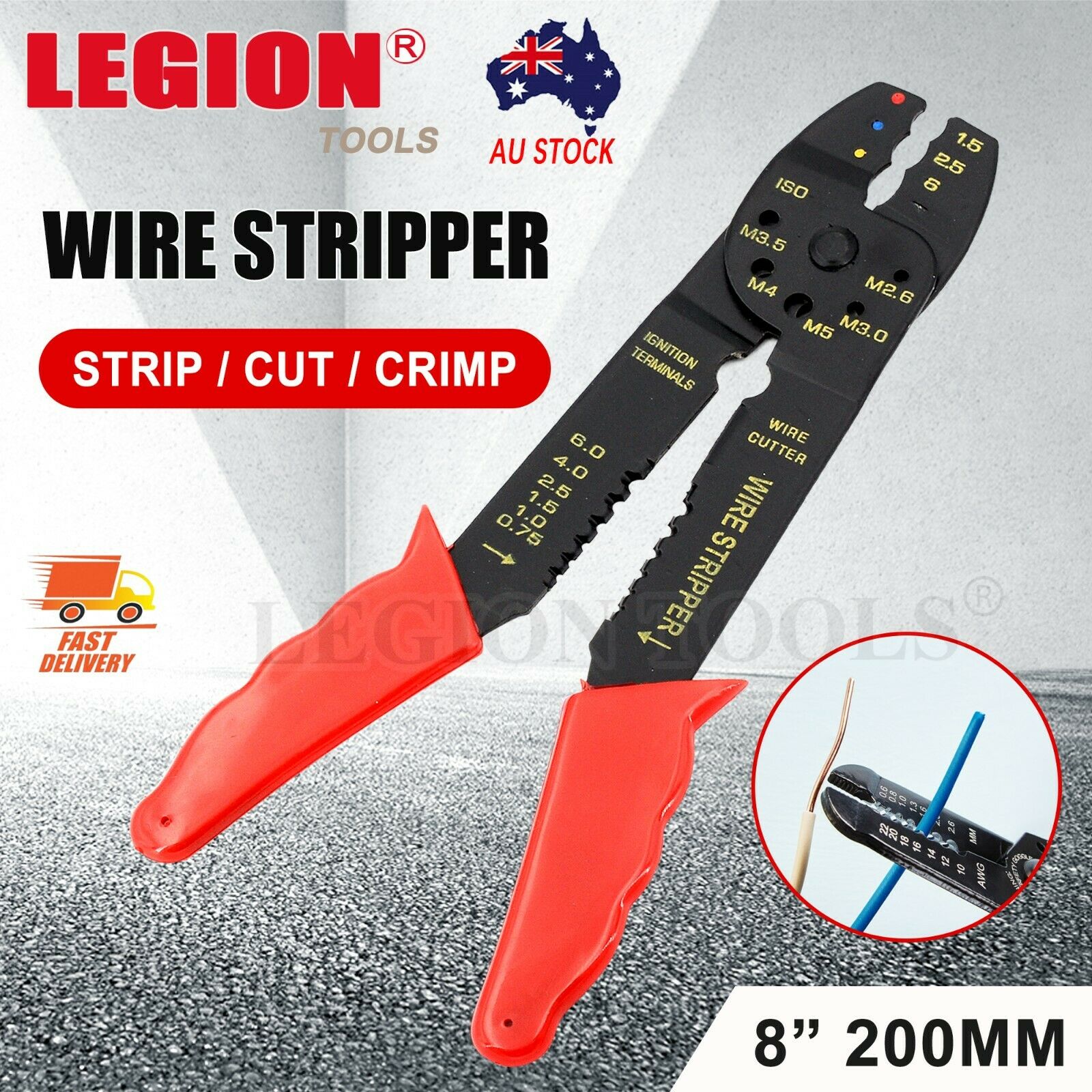 Wire Stripper 200MM – Legion Warehouse