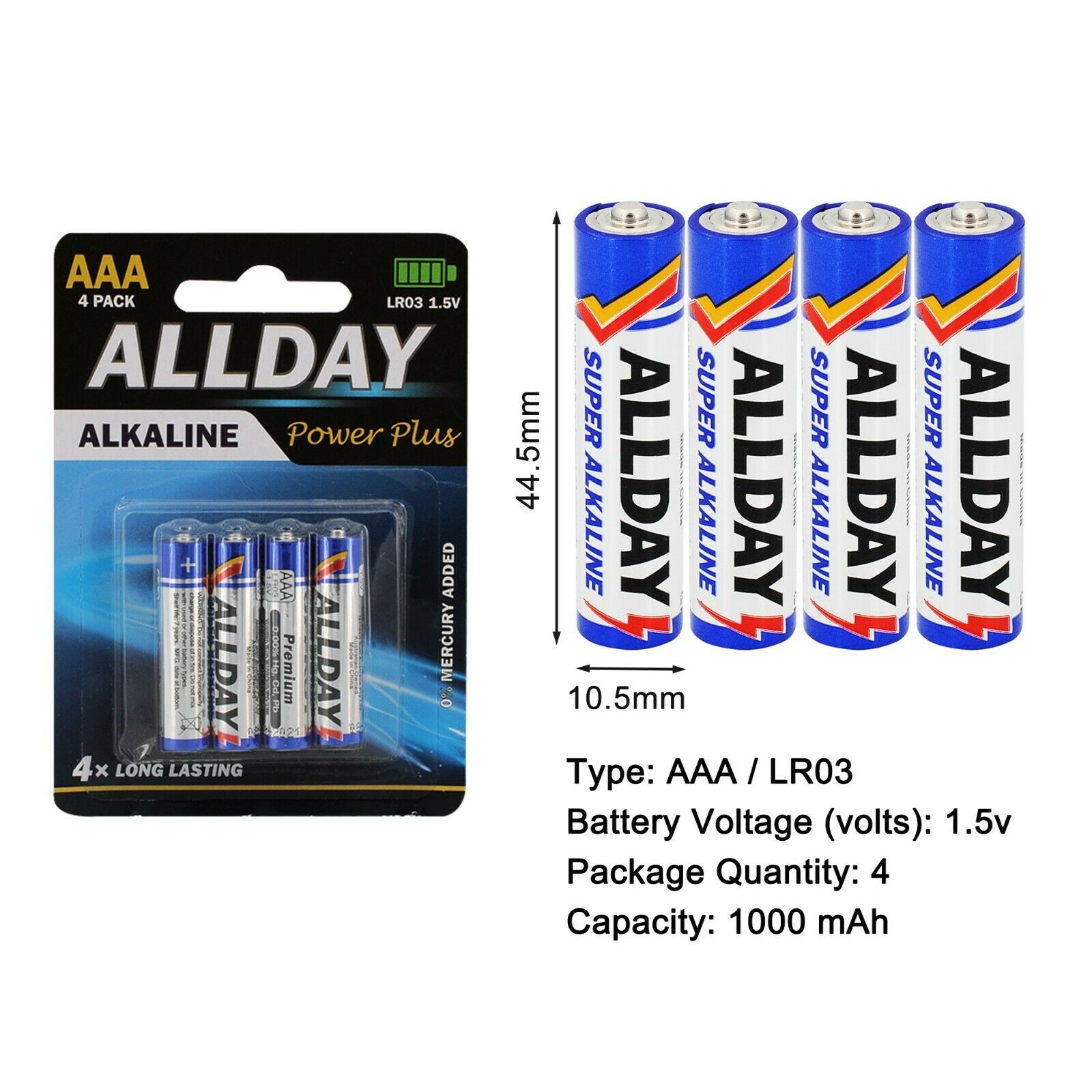 Alkaline Batteries AA / AAA / C / D / 9V – Legion Warehouse