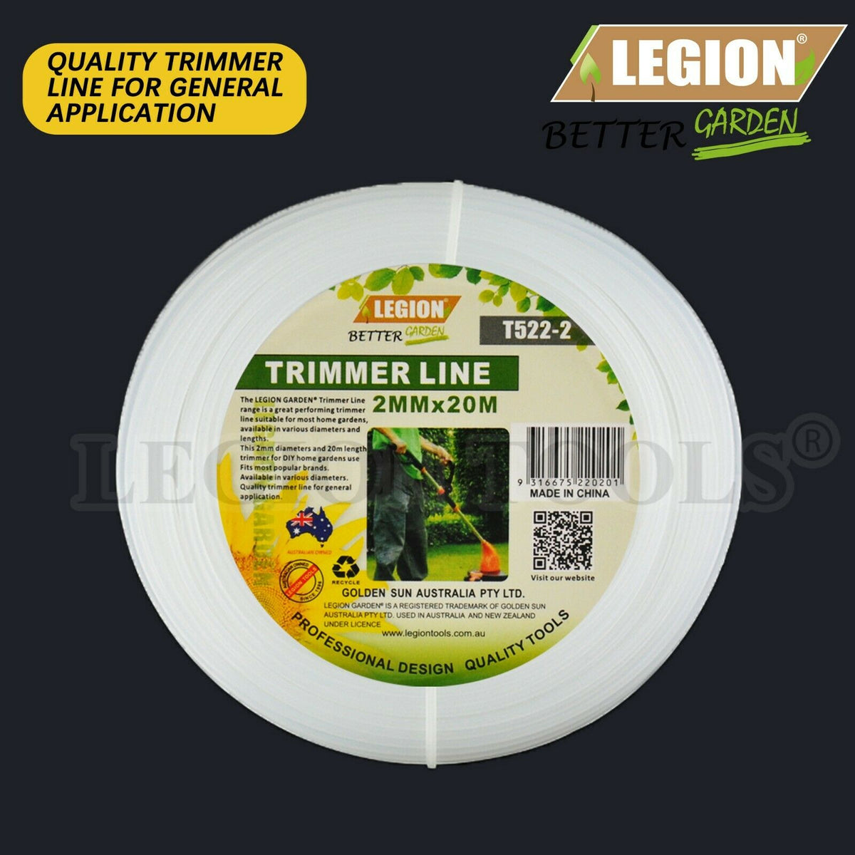 Trimmer Line 2MM x 20M – Legion Warehouse