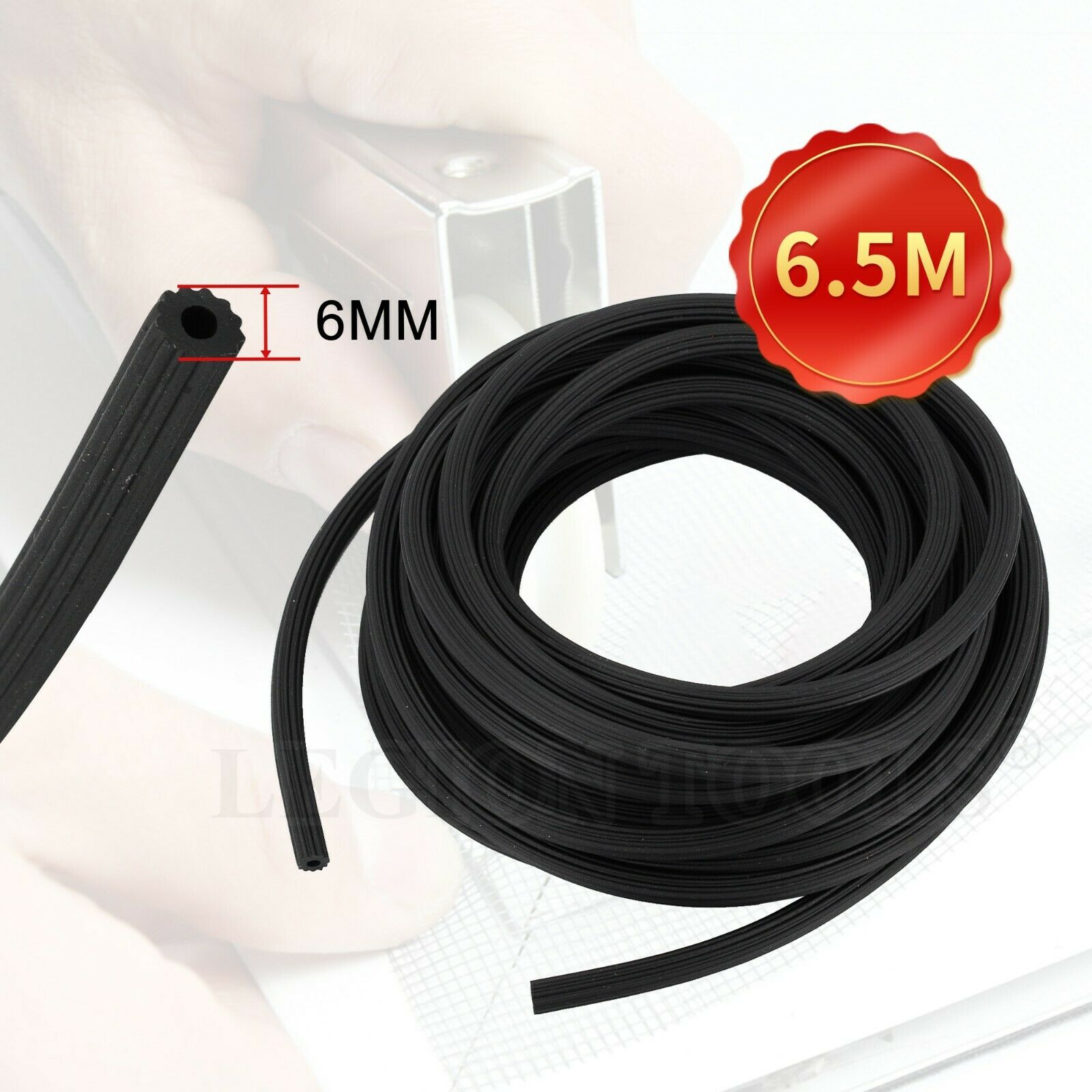 Black Flyscreen Spline 2 Sizes – Legion Warehouse