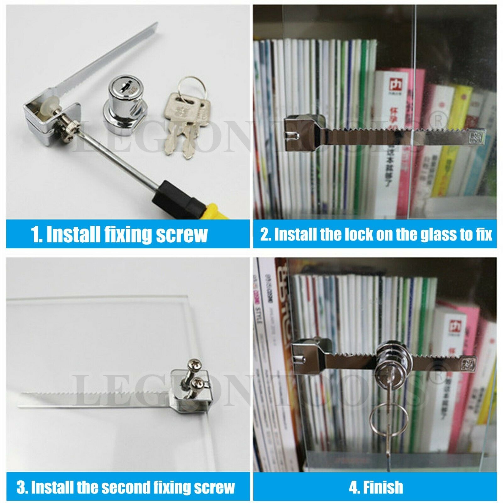 Sliding Window Glass Lock – Legion Warehouse