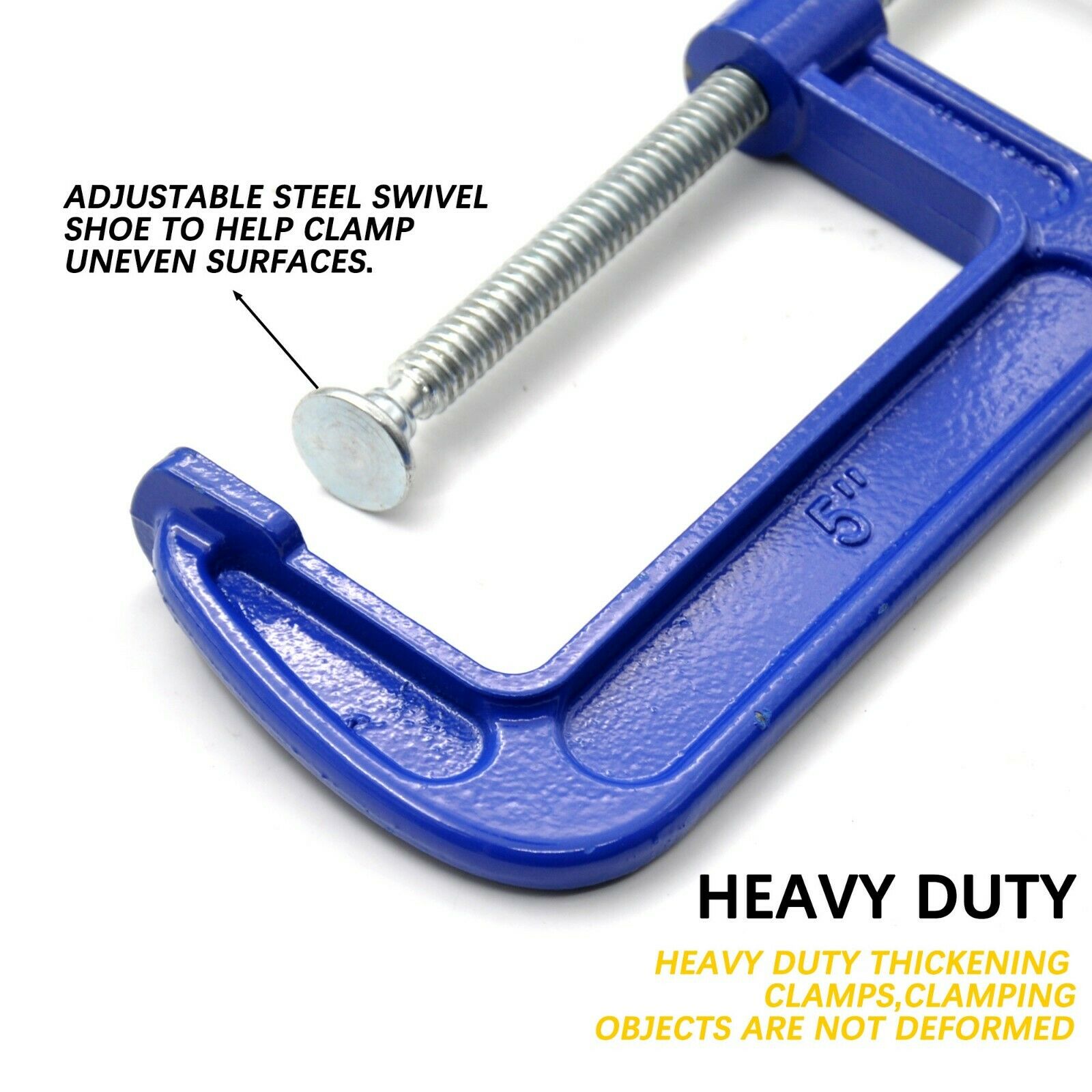 Heavy Duty G Clamp Set 4X1" – Legion Warehouse