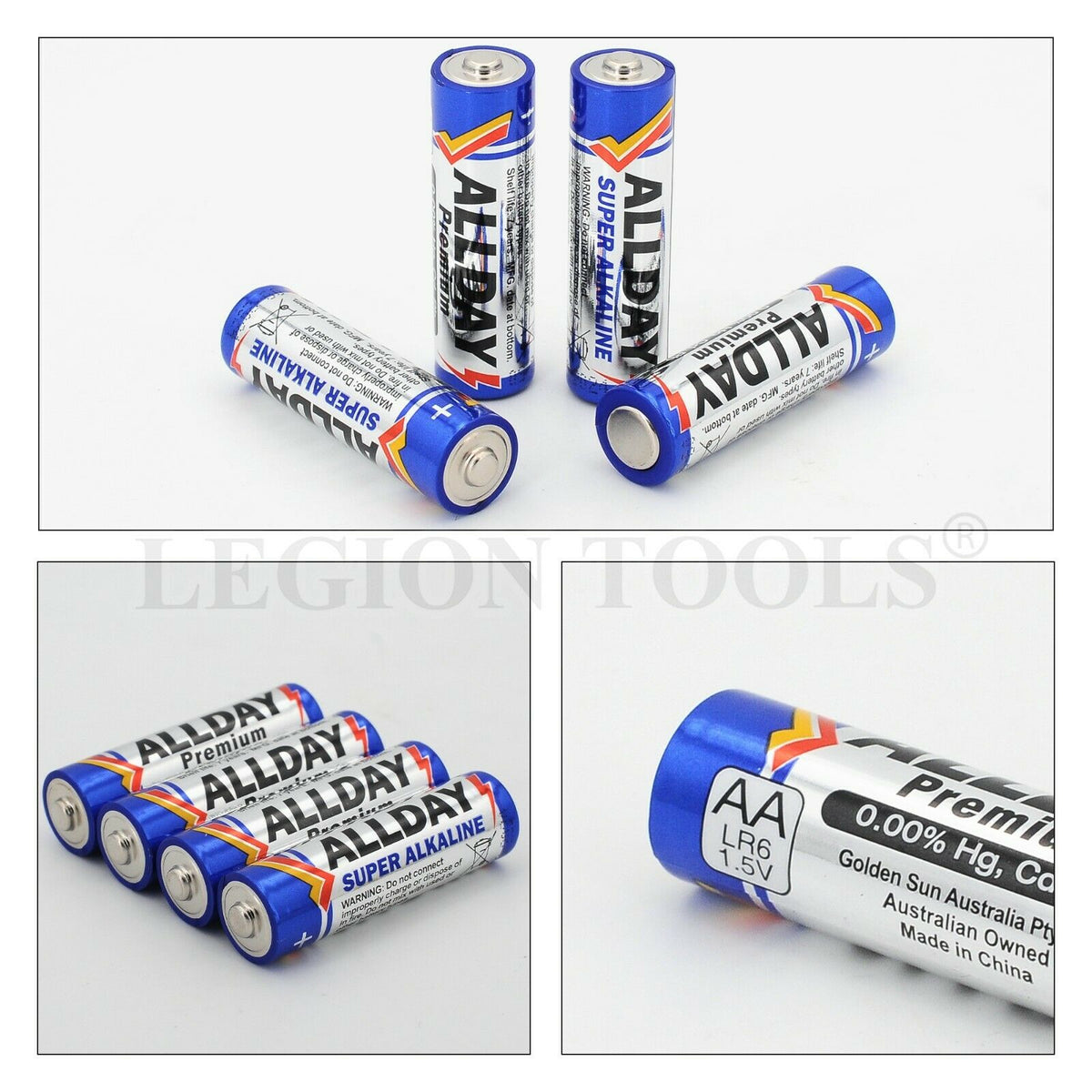 Alkaline Batteries AA / AAA / C / D / 9V – Legion Warehouse