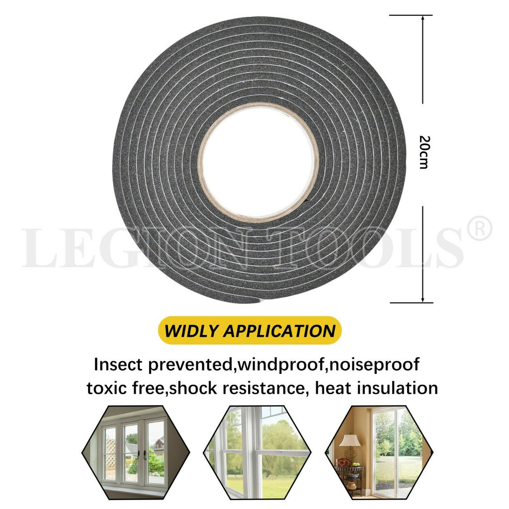 Self Adhesive Weather Seal 6MM x 9MM x 5M – Legion Warehouse