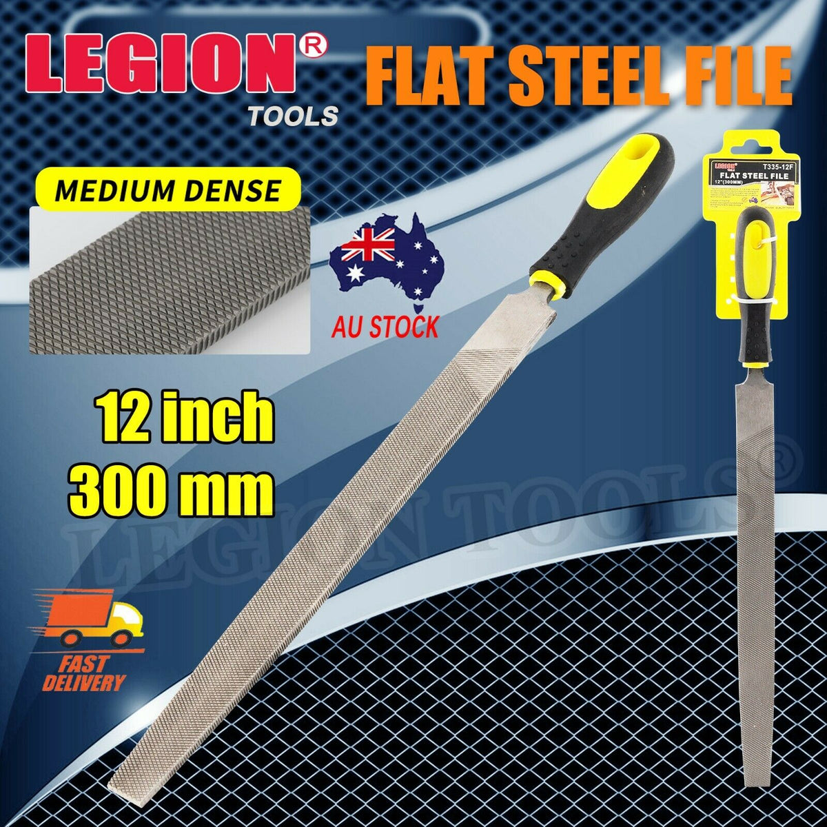 Flat Steel File 12" 300mm – Legion Warehouse