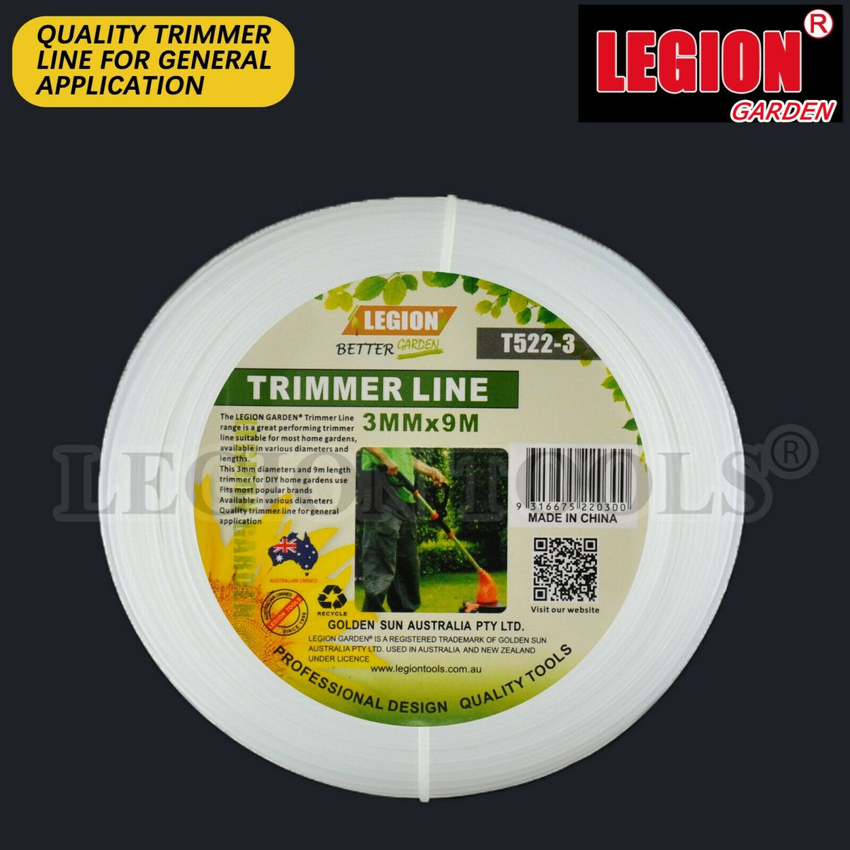 Trimmer Line 3MM x 9M – Legion Warehouse