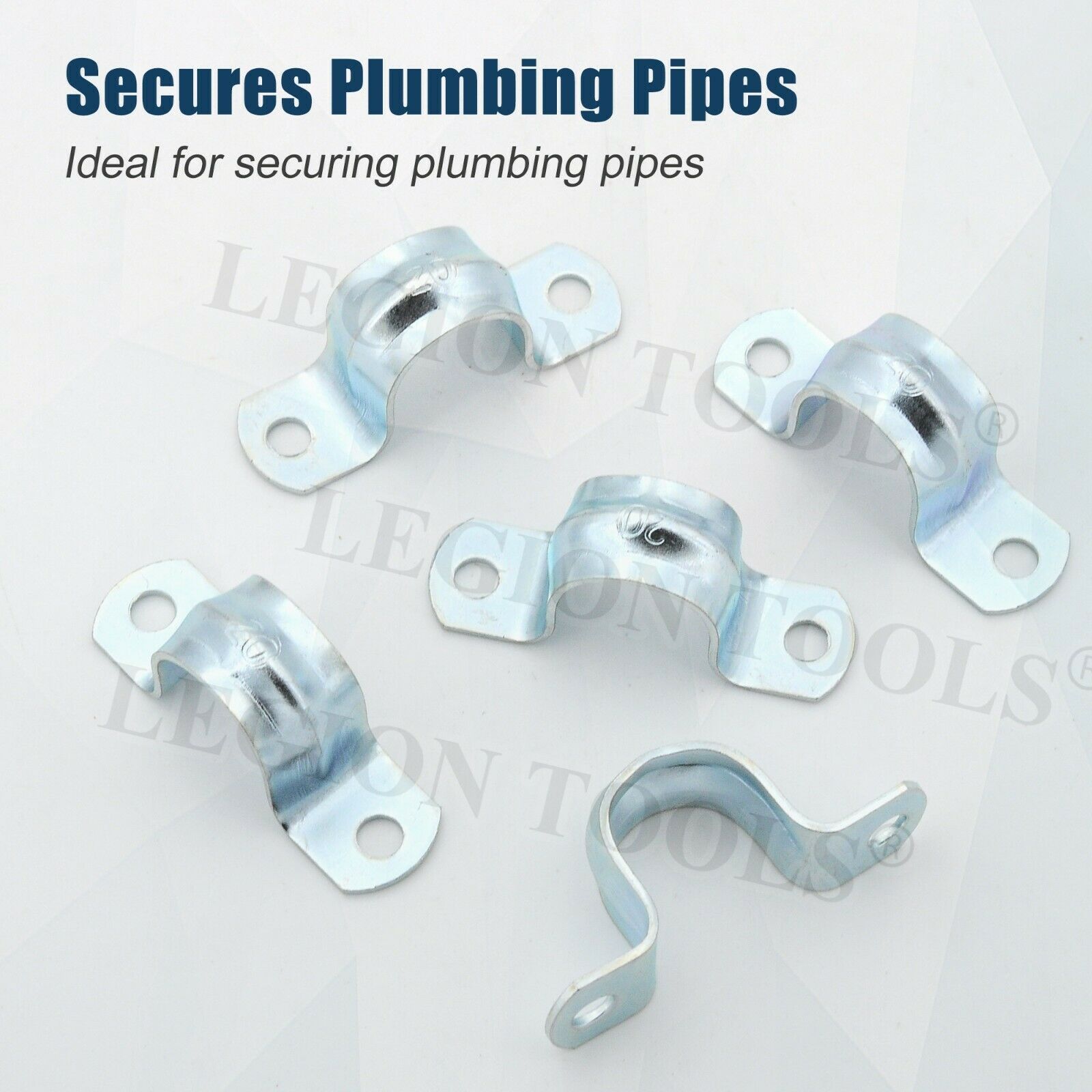 Galvanised Saddle Pipe Clips 16mm/20mm/32mm – Legion Warehouse