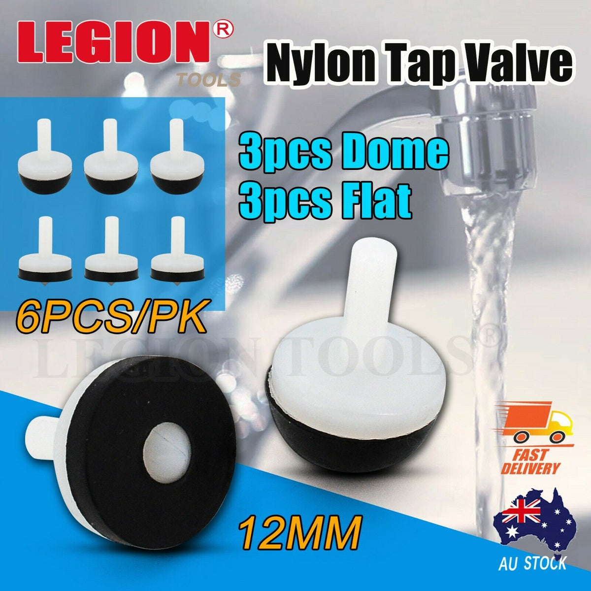 Nylon Tap Valves 12MM 6PCS/Pack – Legion Warehouse