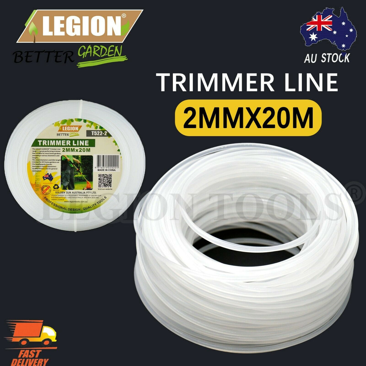 Trimmer Line 2MM x 20M – Legion Warehouse