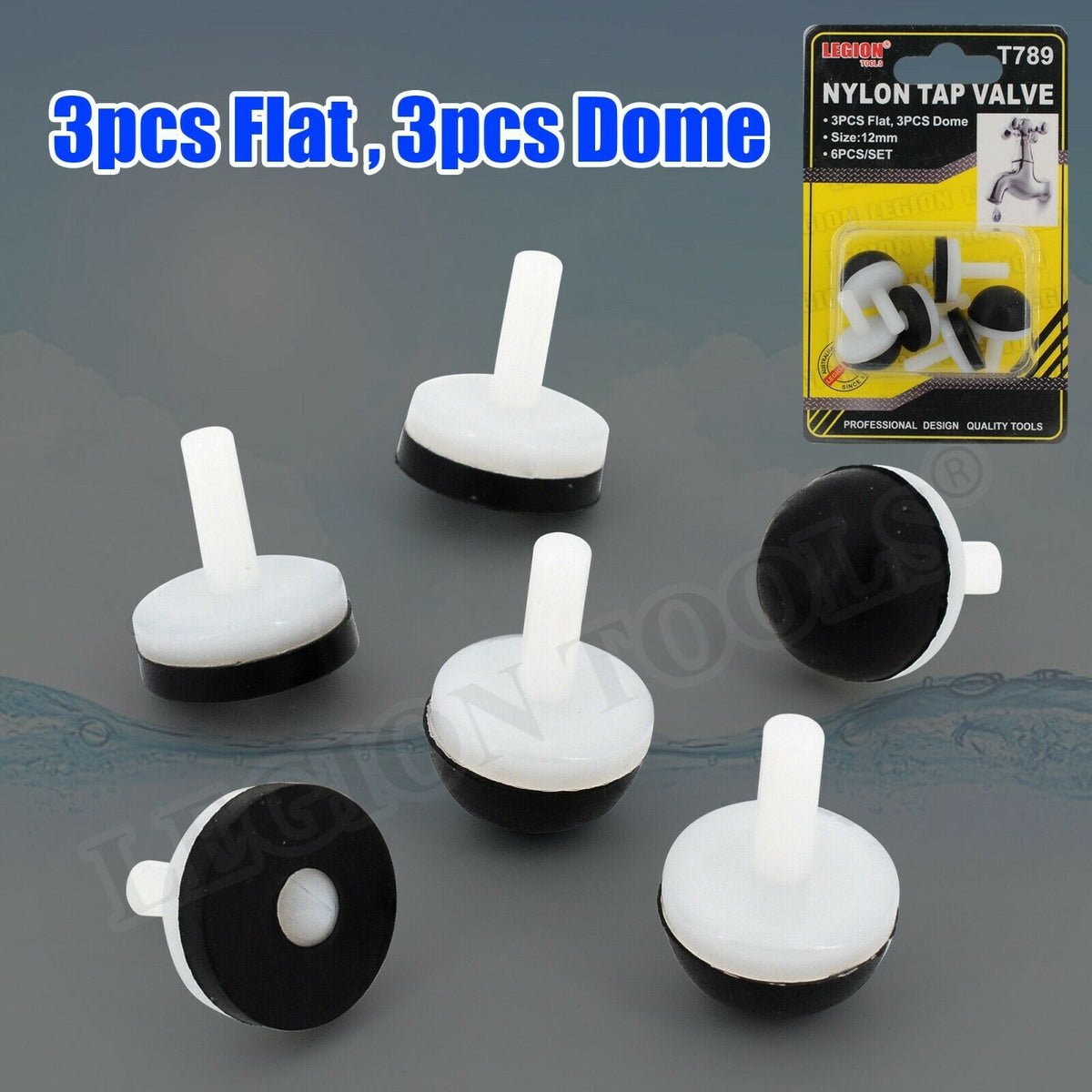 Nylon Tap Valves 12MM 6PCS/Pack – Legion Warehouse