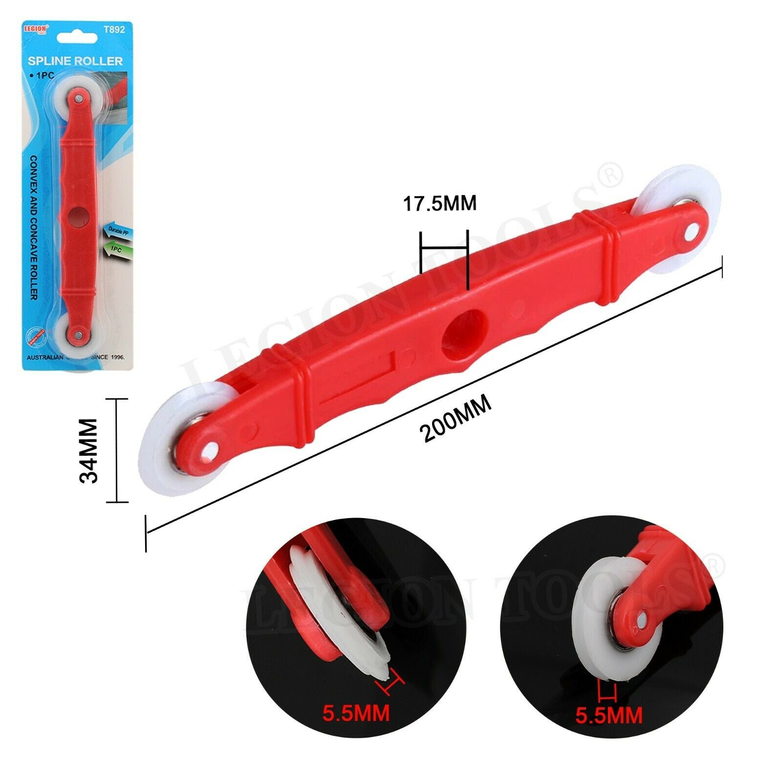 Spline Roller Kit – Legion Warehouse