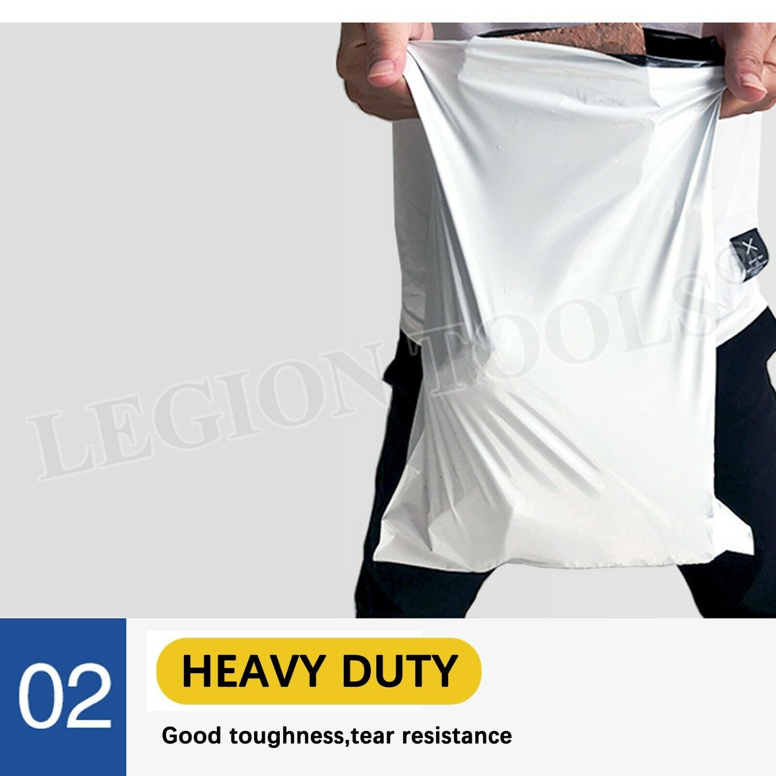 White Poly Mailer Shipping Bag 15 Sizes – Legion Warehouse