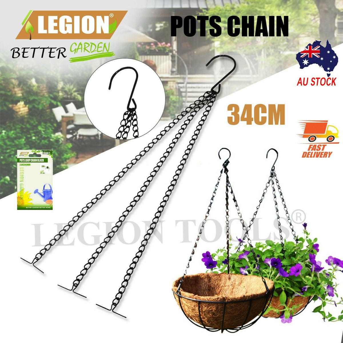 Pot Hanging Chain 34CM – Legion Warehouse