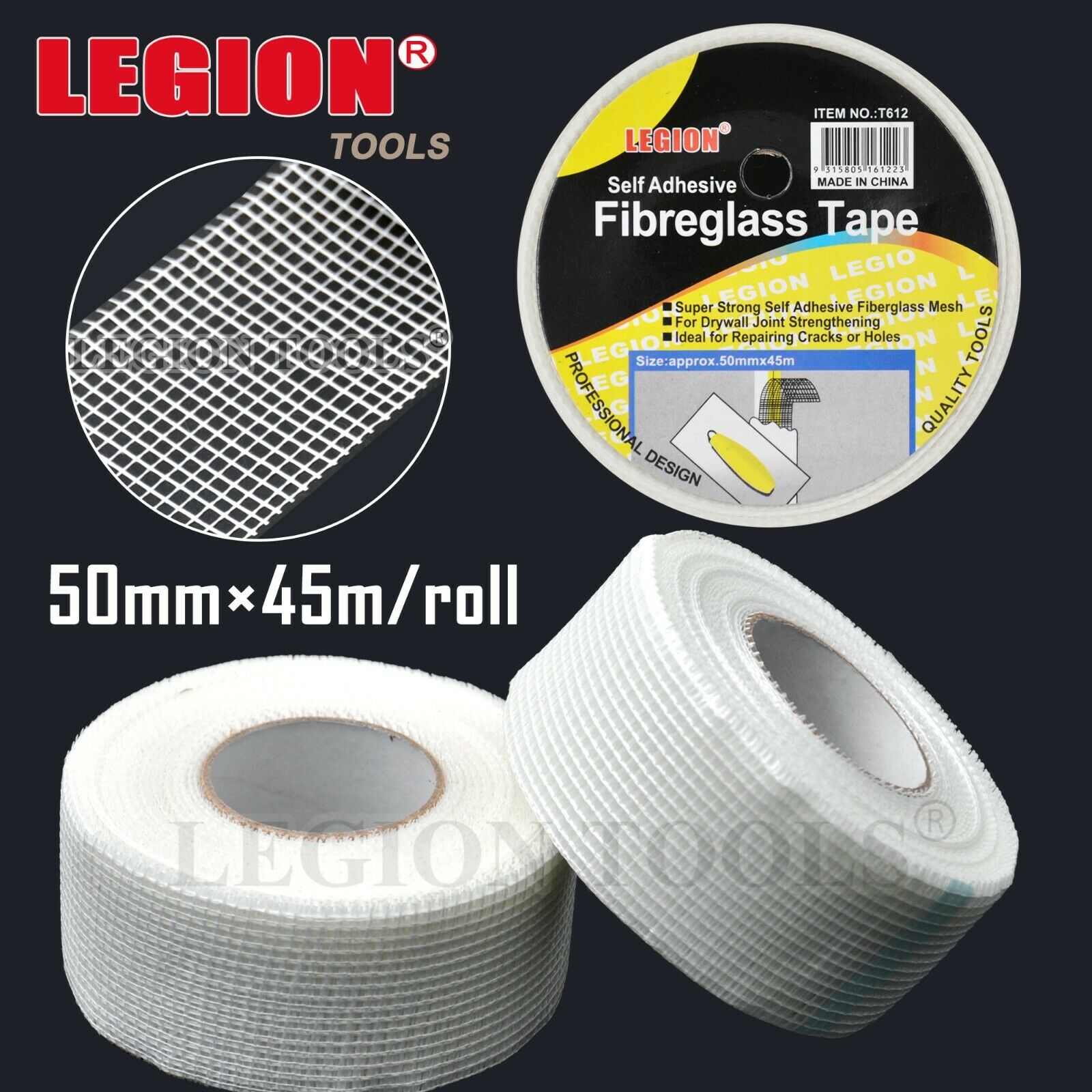 Fibreglass Mesh Joint Tape 50MM – Legion Warehouse