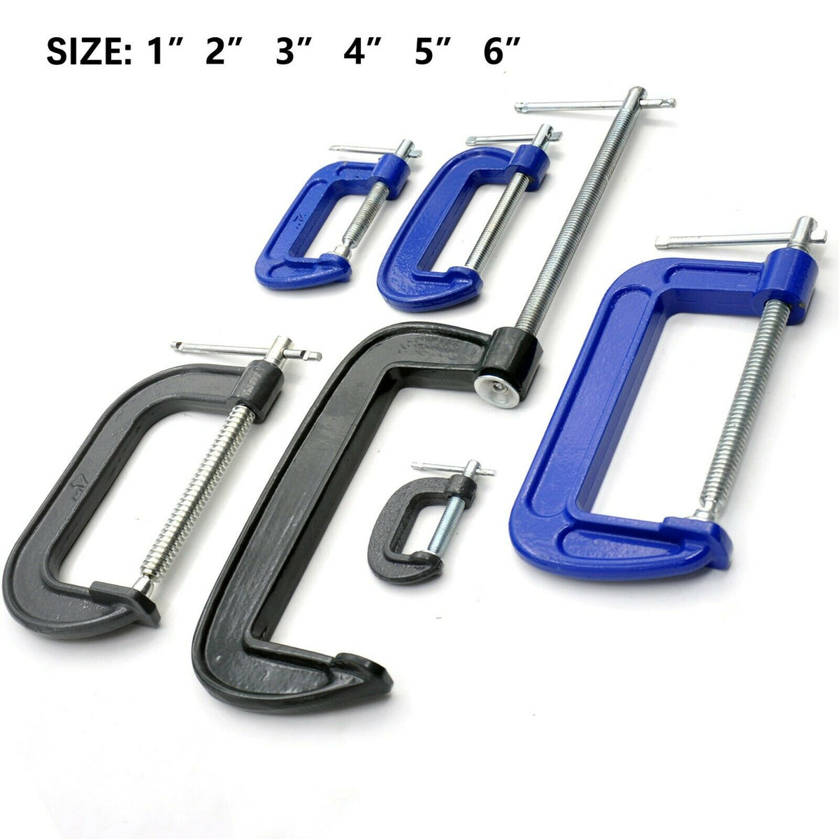 Heavy Duty G Clamp Set 4X1" – Legion Warehouse