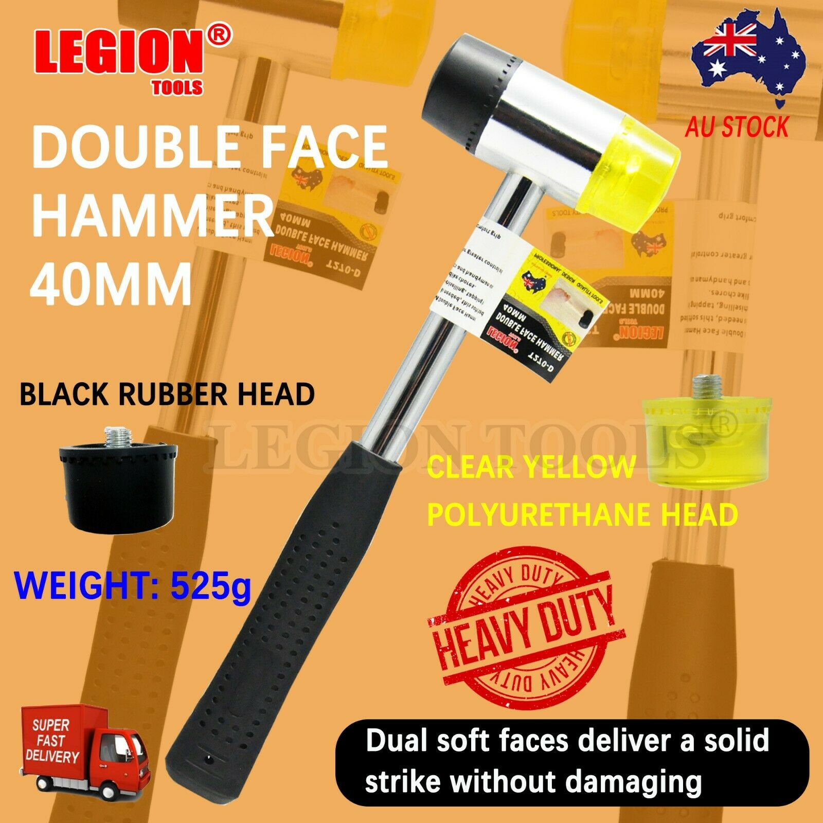 Double Face Hammer 40mm – Legion Warehouse