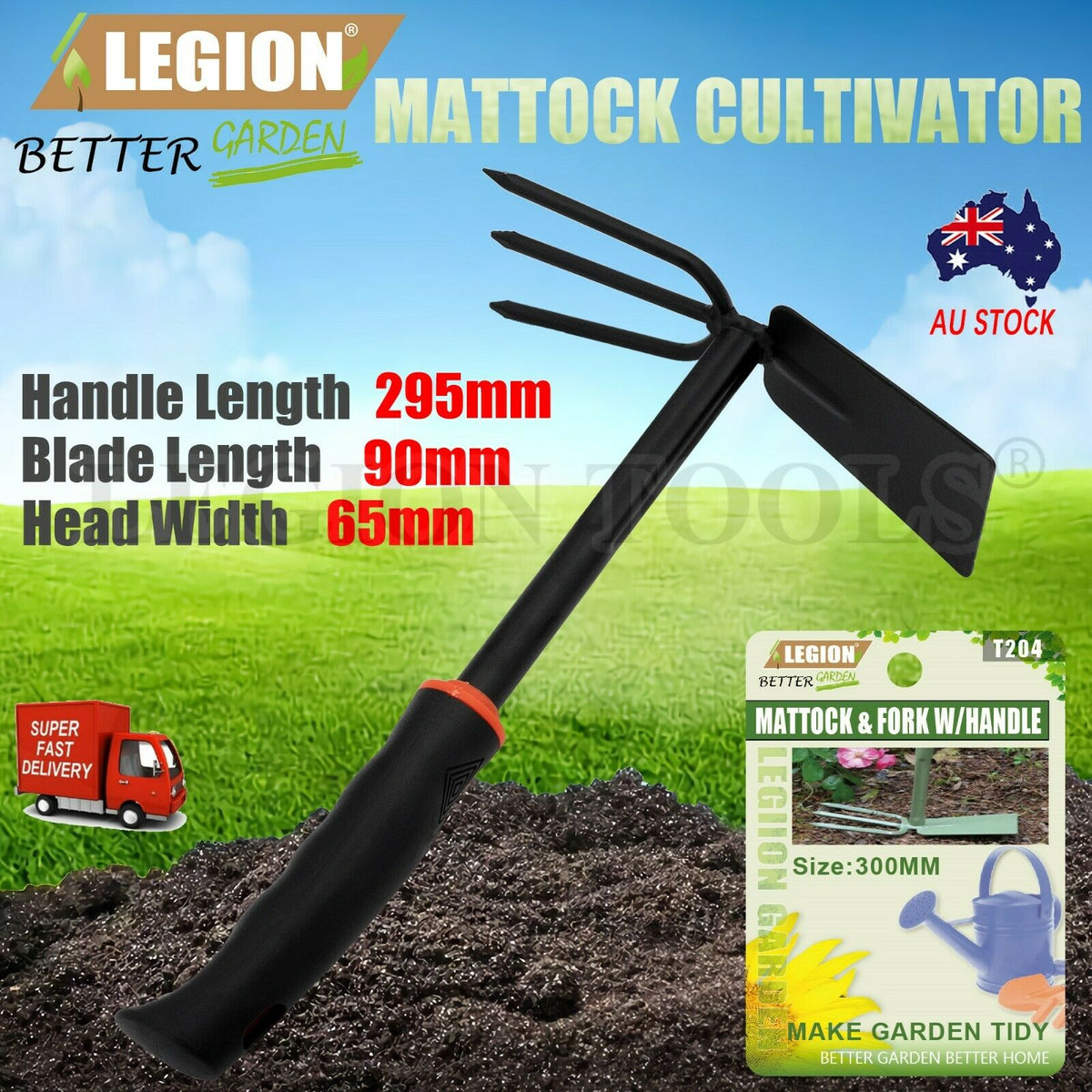 3 Pronged Mattock Cultivator – Legion Warehouse