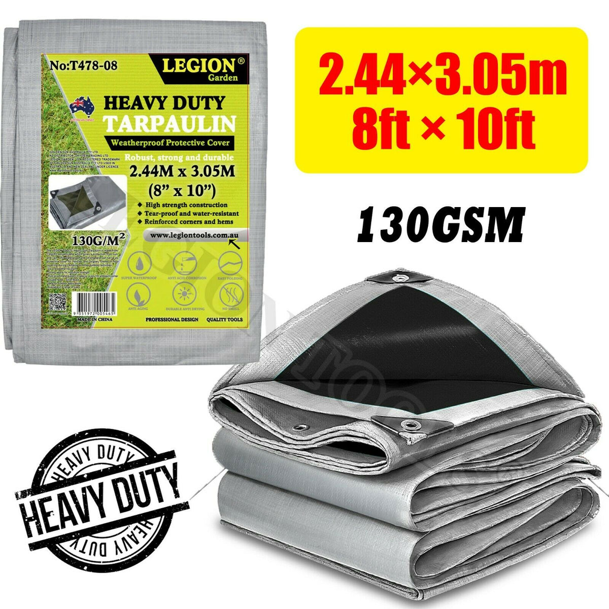 Heavy Duty Tarpaulin Tarp – Legion Warehouse