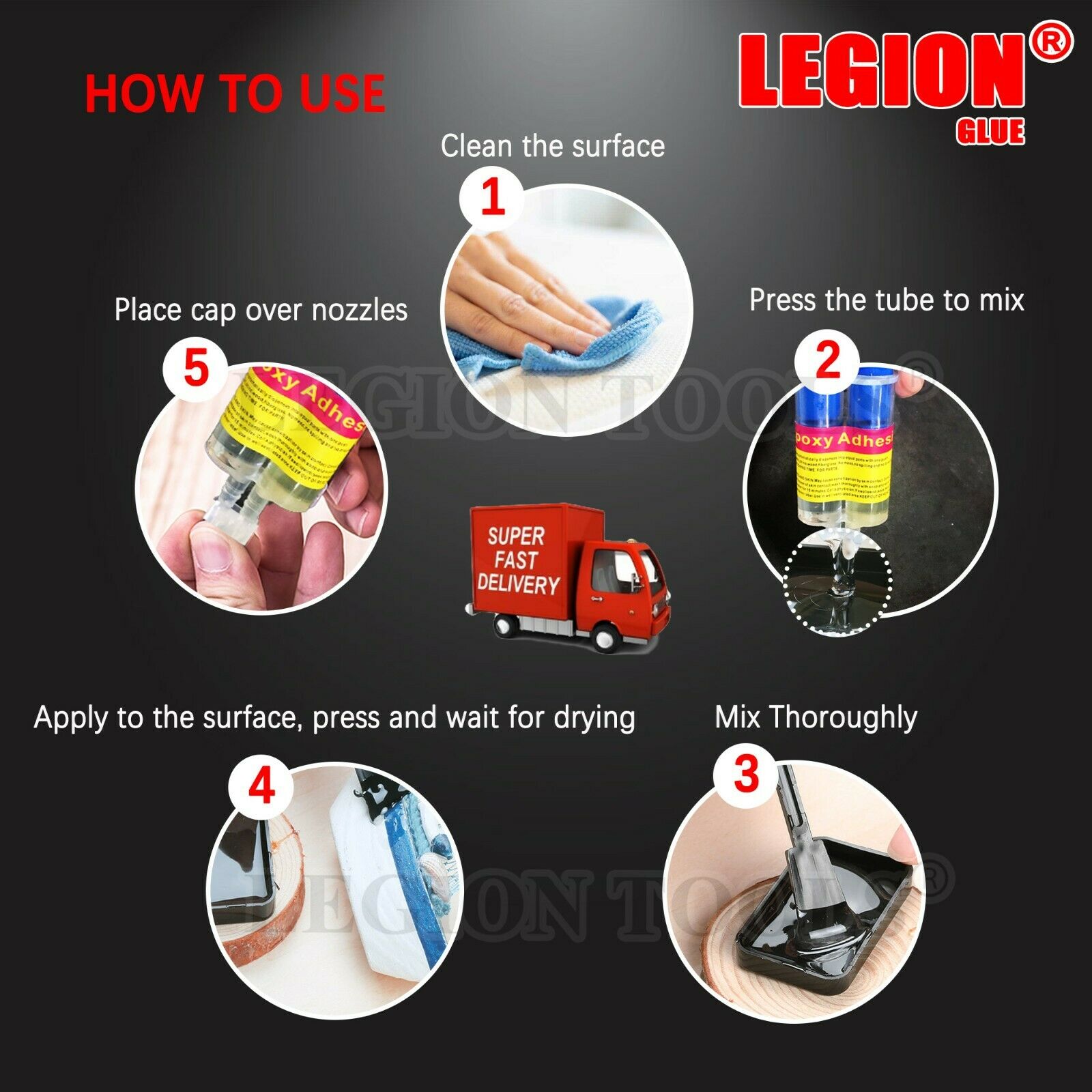 Super Strong Epoxy Adhesive – Legion Warehouse