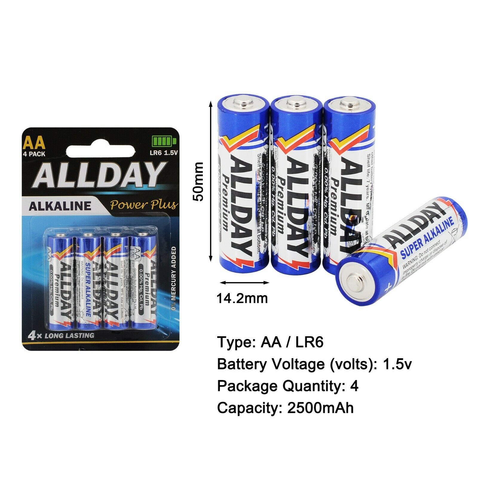 Alkaline Batteries AA / AAA / C / D / 9V – Legion Warehouse